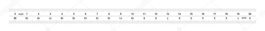 18 20 cm ruler Vector Images | Depositphotos