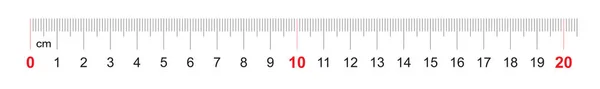 18 20 cm ruler Vector Images | Depositphotos