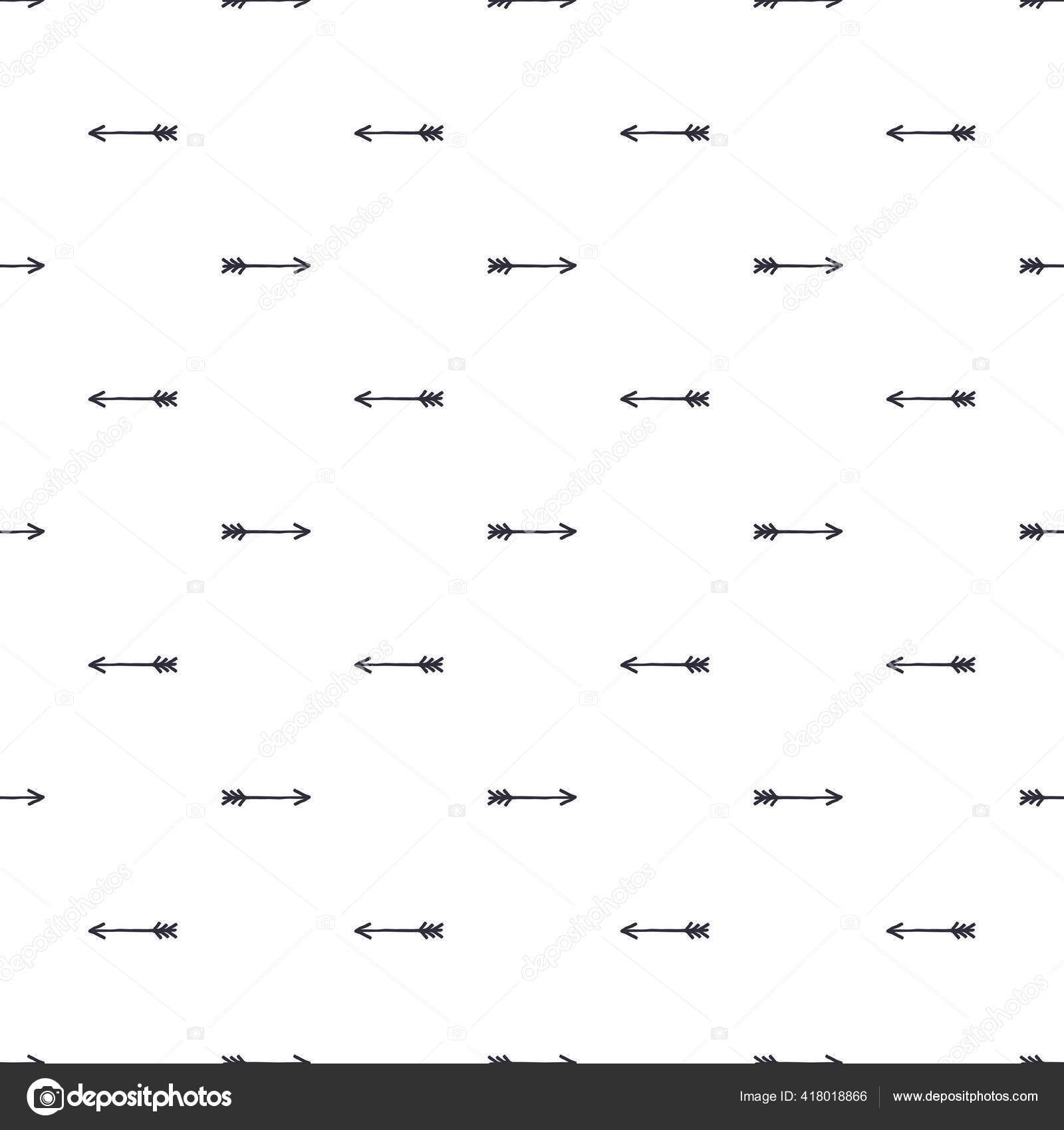 Arrow Pattern Set Arrow Symbols Seamless Background Retro Wallpaper ...
