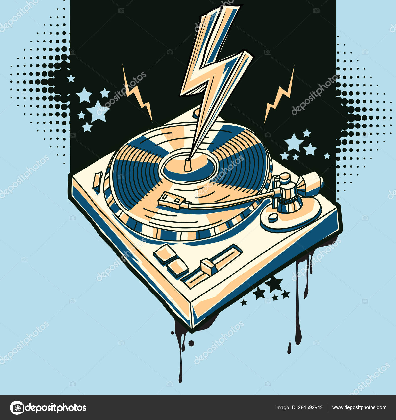 Turntables Graffiti