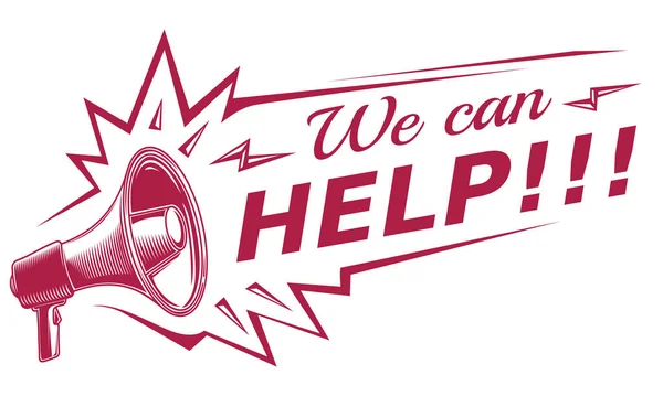 We can help Stock Vectors, Royalty Free We can help Illustrations ...