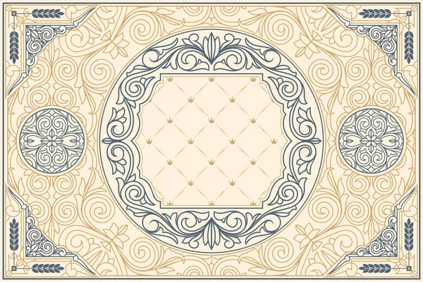 Ornate Art Deco Vintage Design Card Stock Vector Image by ©alex_scholar ...