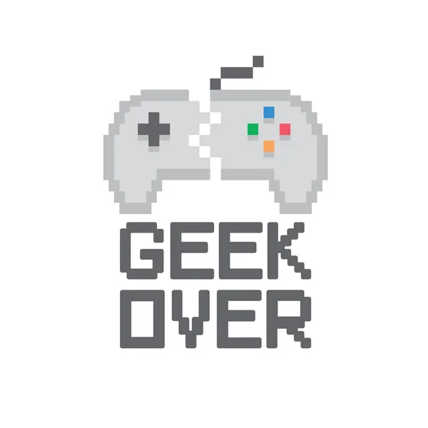 Geek is chic screen — Stock Vector © drubanick #62129849