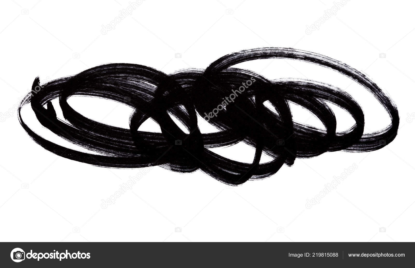 Black Marker Graffiti Symbol Stain Crossed Out Sign Stock Photo by ...
