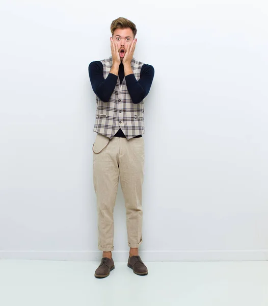 Man Scared Full Body