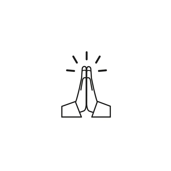 Namaste hands Vector Art Stock Images | Depositphotos