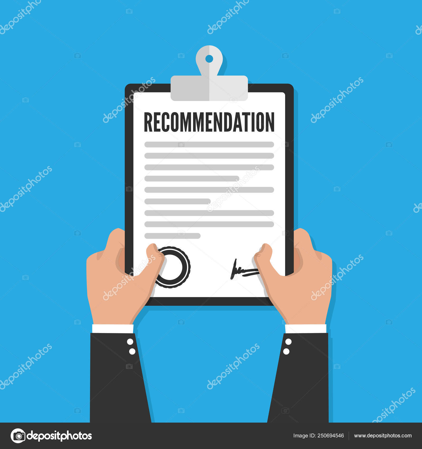 Recommendation Clipart