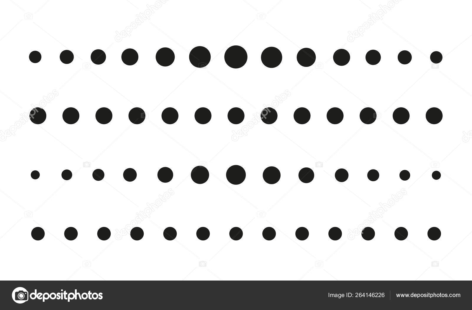 Dotted line simple shape vector — Stock Vector © 4zeva #264146226