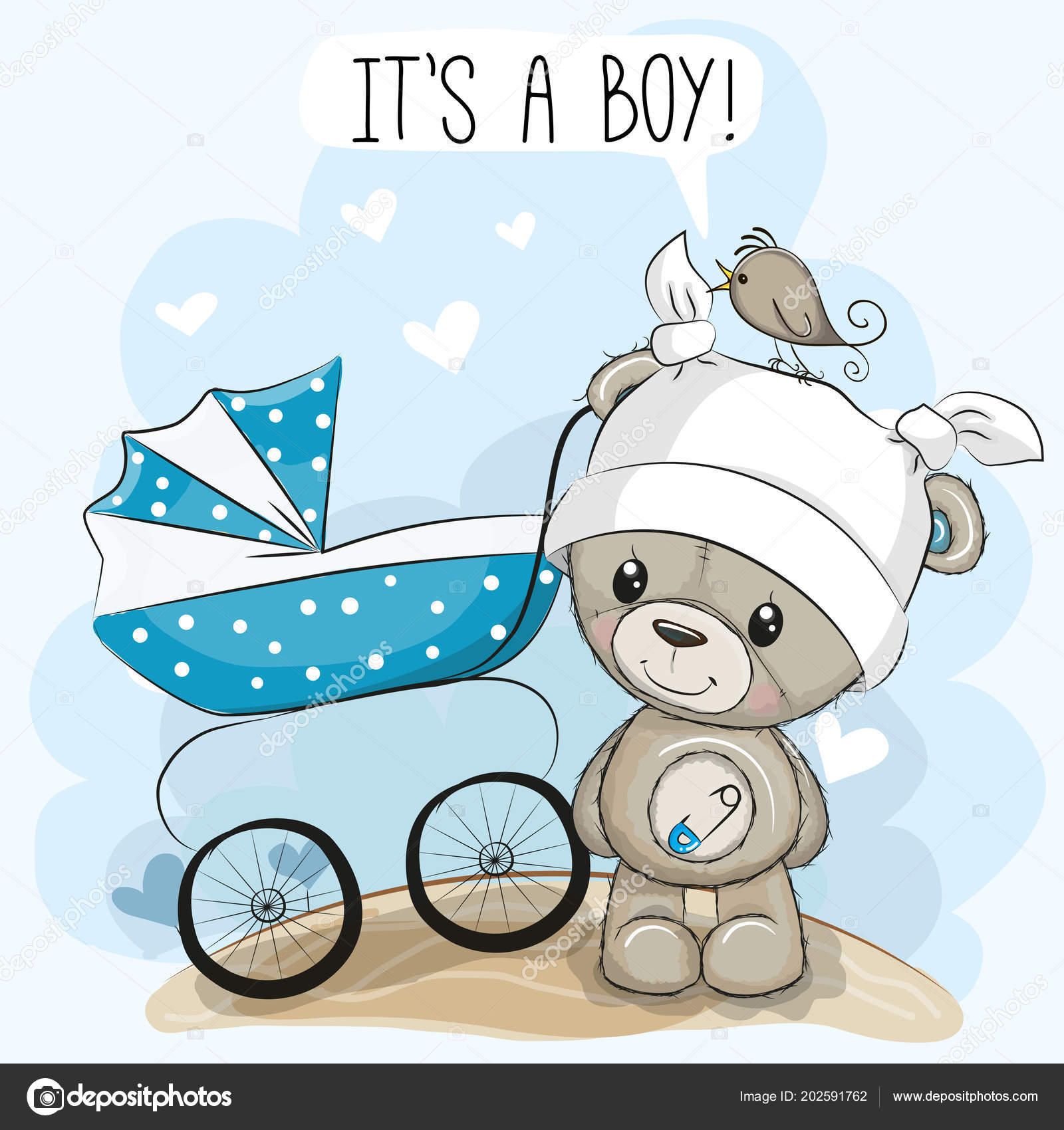 Its A Boy Card
