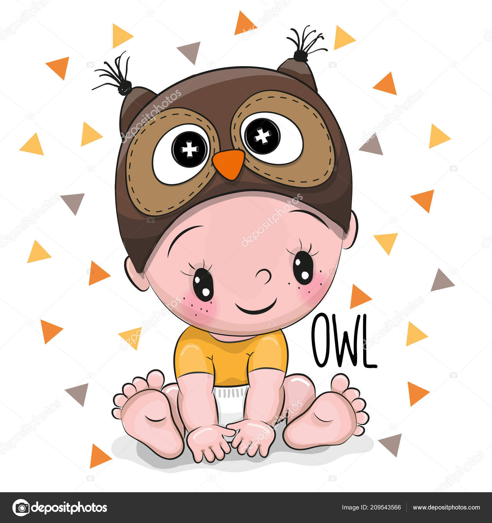 Animated Baby Owl