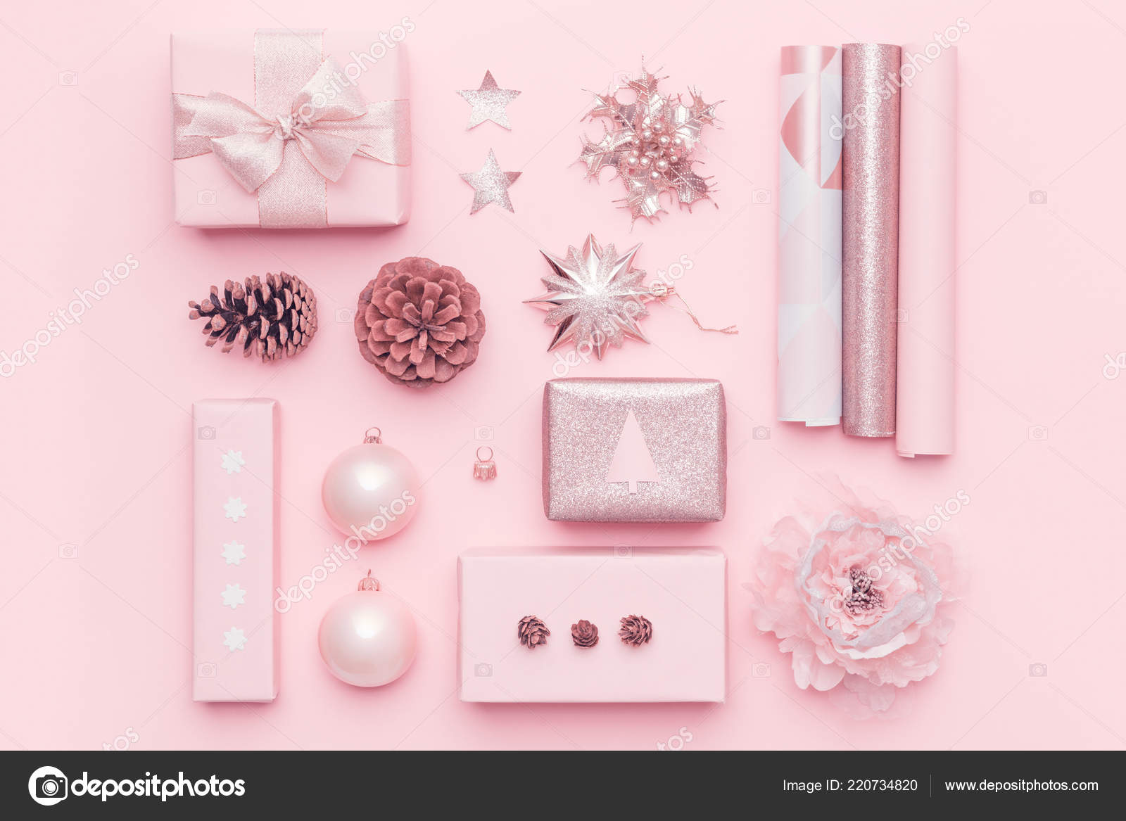 Pink Wrapped Present