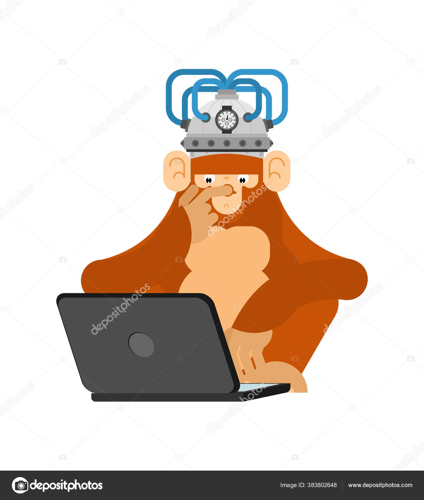 Confused Monkey Computer