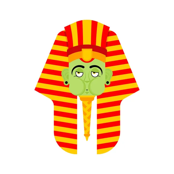 Faraón Zlobí Vládci Starověkého Egypta Zla Vektorová Ilustrace Stock ...