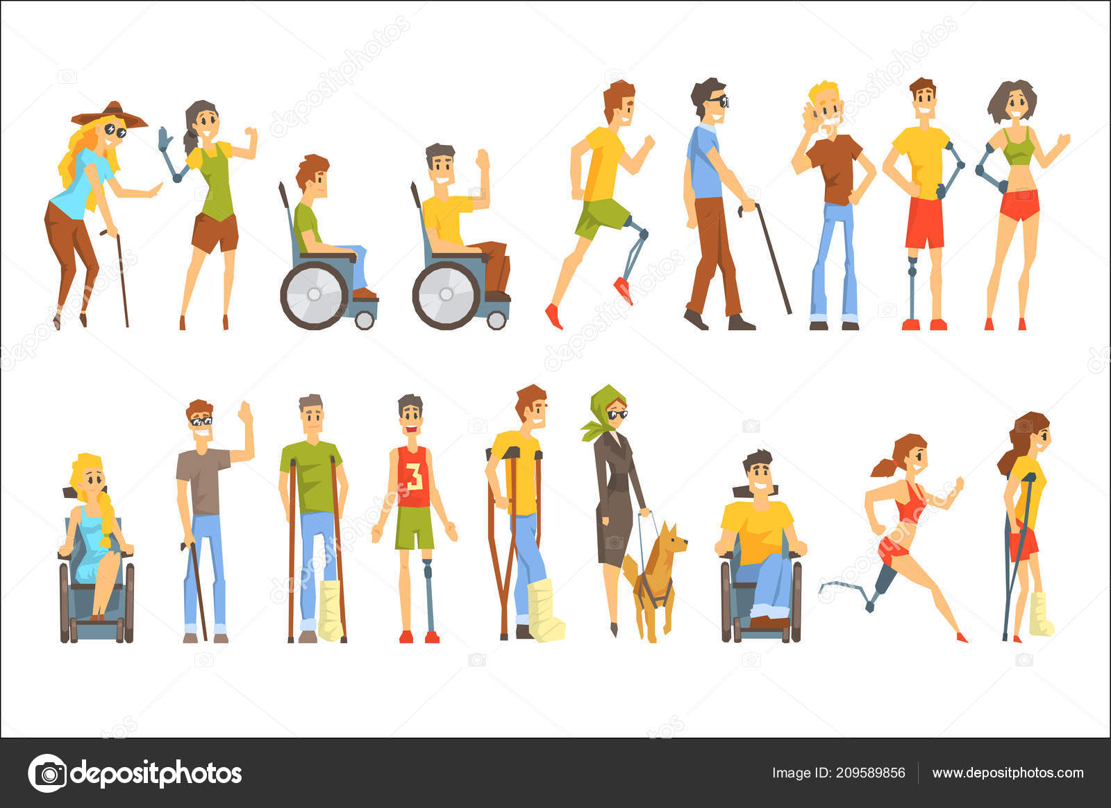 Young People With Permanent And Temporary Disabilities Overcoming The ...