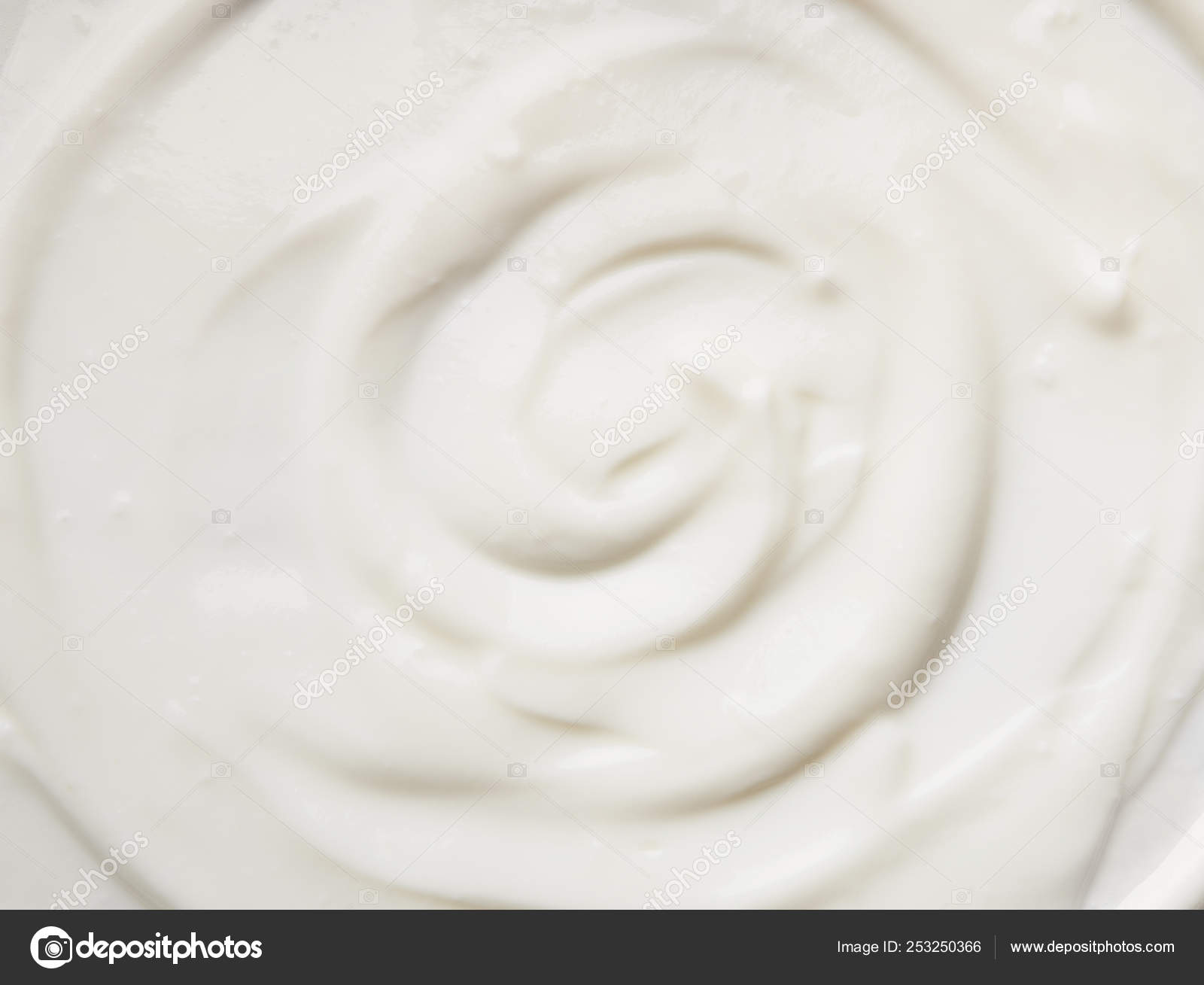 Sour cream texture — Stock Photo © Milkos #253250366