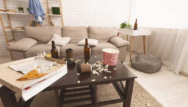 Messy Living Room Table | Baci Living Room