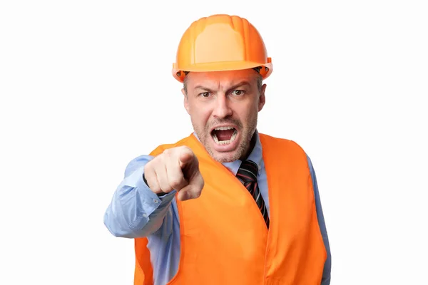Angry construction worker Stock Photos, Royalty Free Angry construction ...