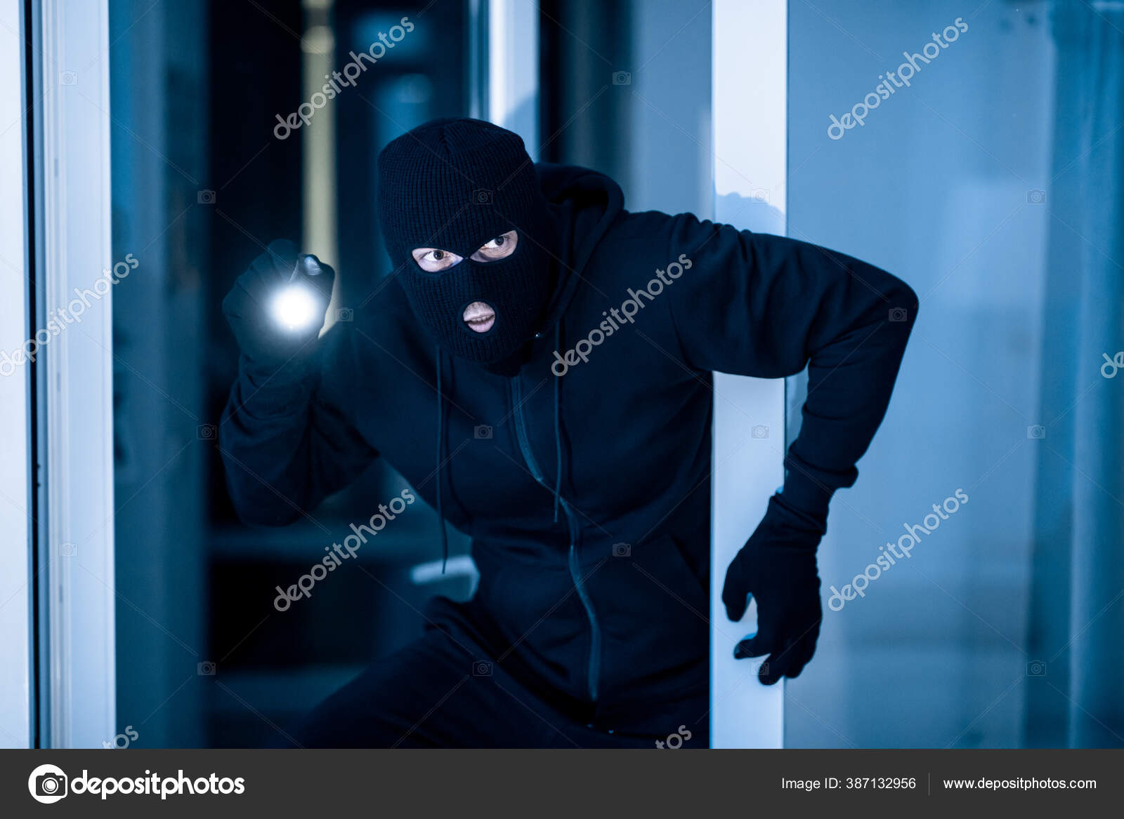 Sneaking Into A House