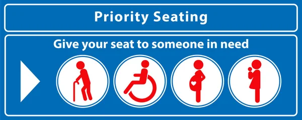 64 Priority seat Vector Images | Depositphotos