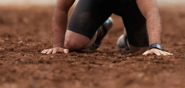 Muddy runner Stock Photos, Royalty Free Muddy runner Images | Depositphotos