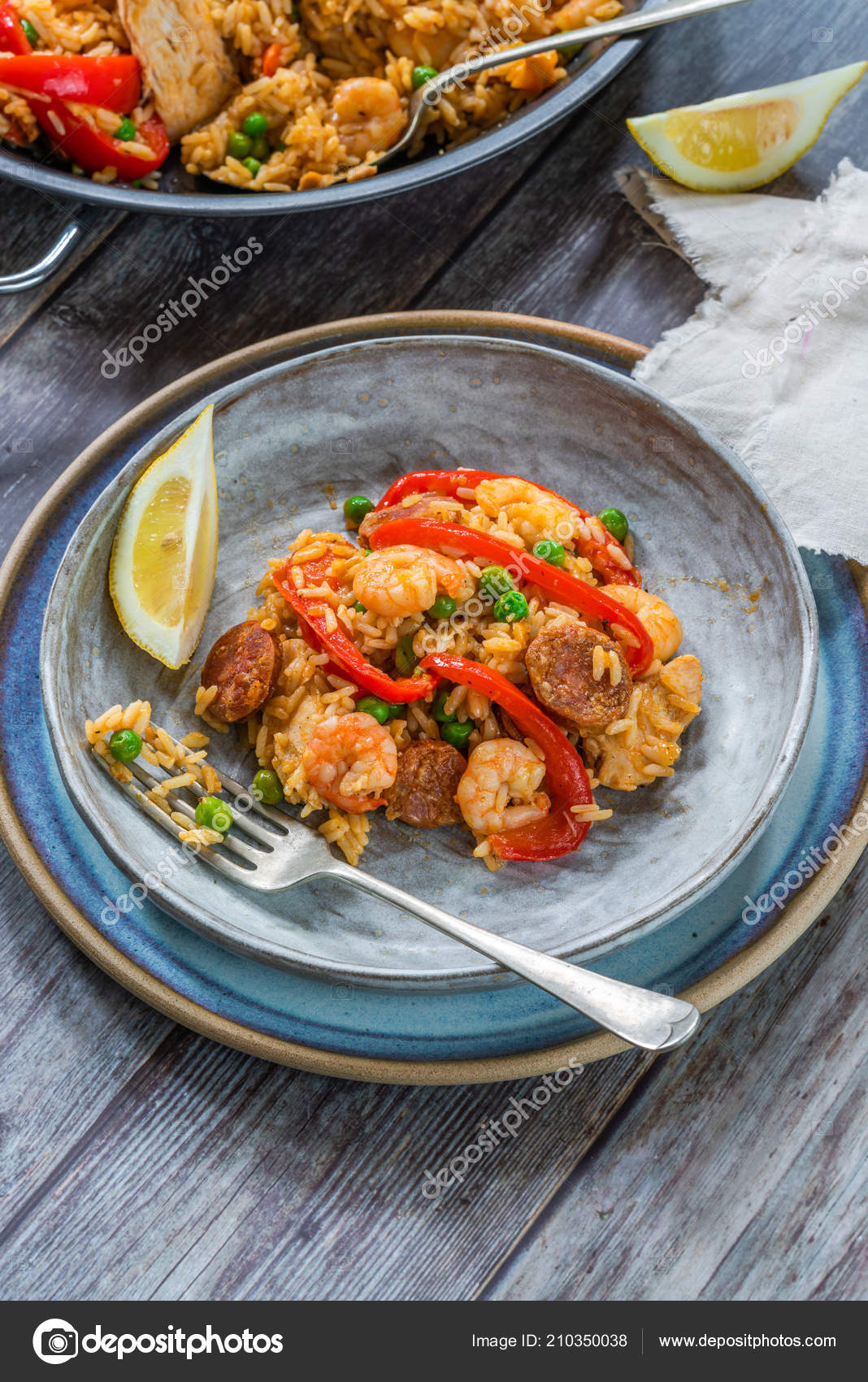 Paella With Chorizo Chicken And Prawns at Fred Morales blog