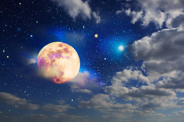 Full moon and star sky. Stock Photo by ©swkunst 171016176