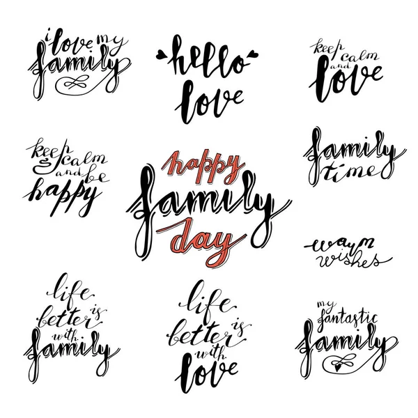 100,000 Family lettering Vector Images | Depositphotos