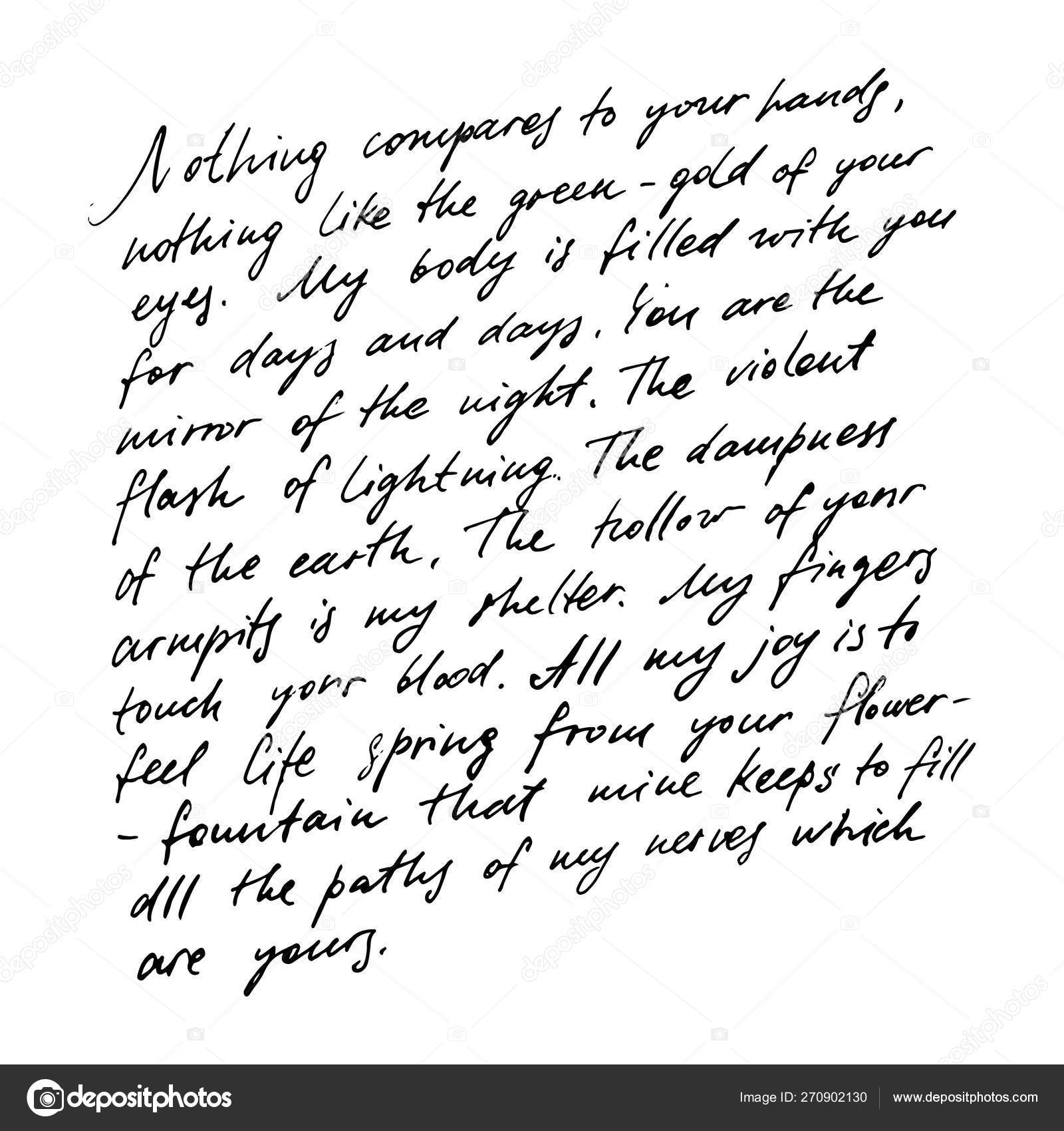 Handwritten abstract text wallpaper. Imitation of a abstract vintage ...