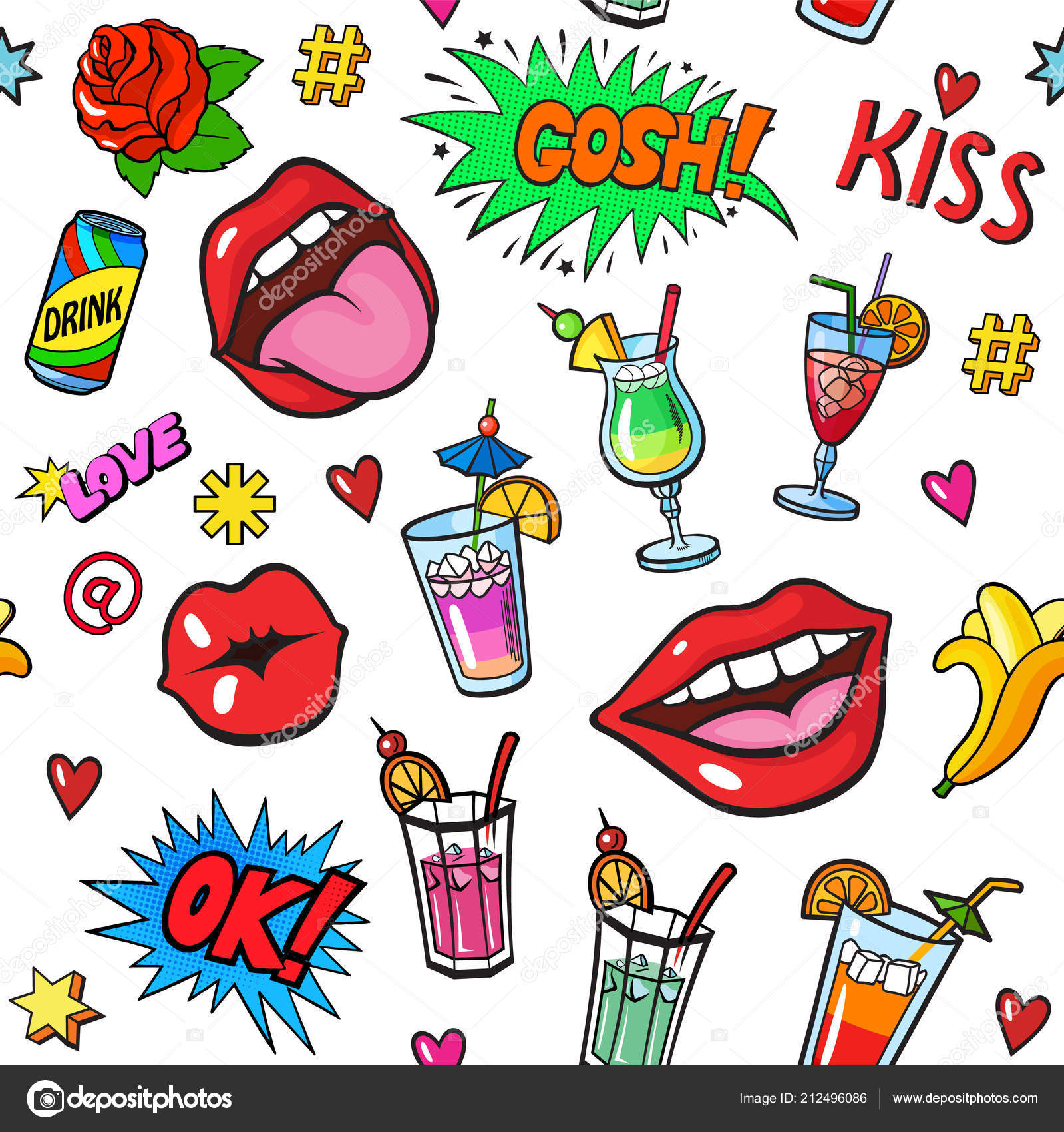 Pop Art Stickers