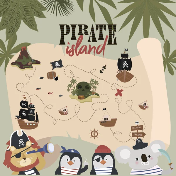 Treasure Map Invitation