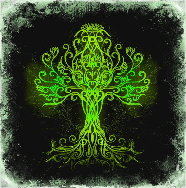 Celtic Tree Wallpaper
