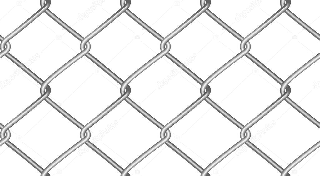 Red de malla sin costura. Textura geométrica realista. Elemento de ...