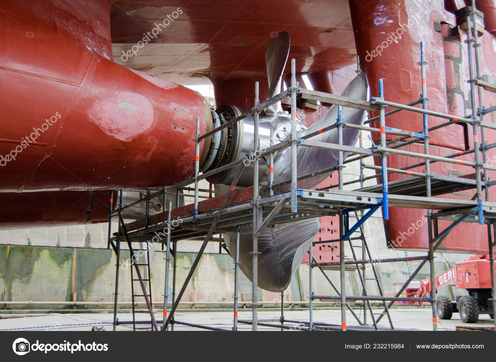 Ship Repairing Port Stock Photo by ©Alexey_Seafarer 232215984