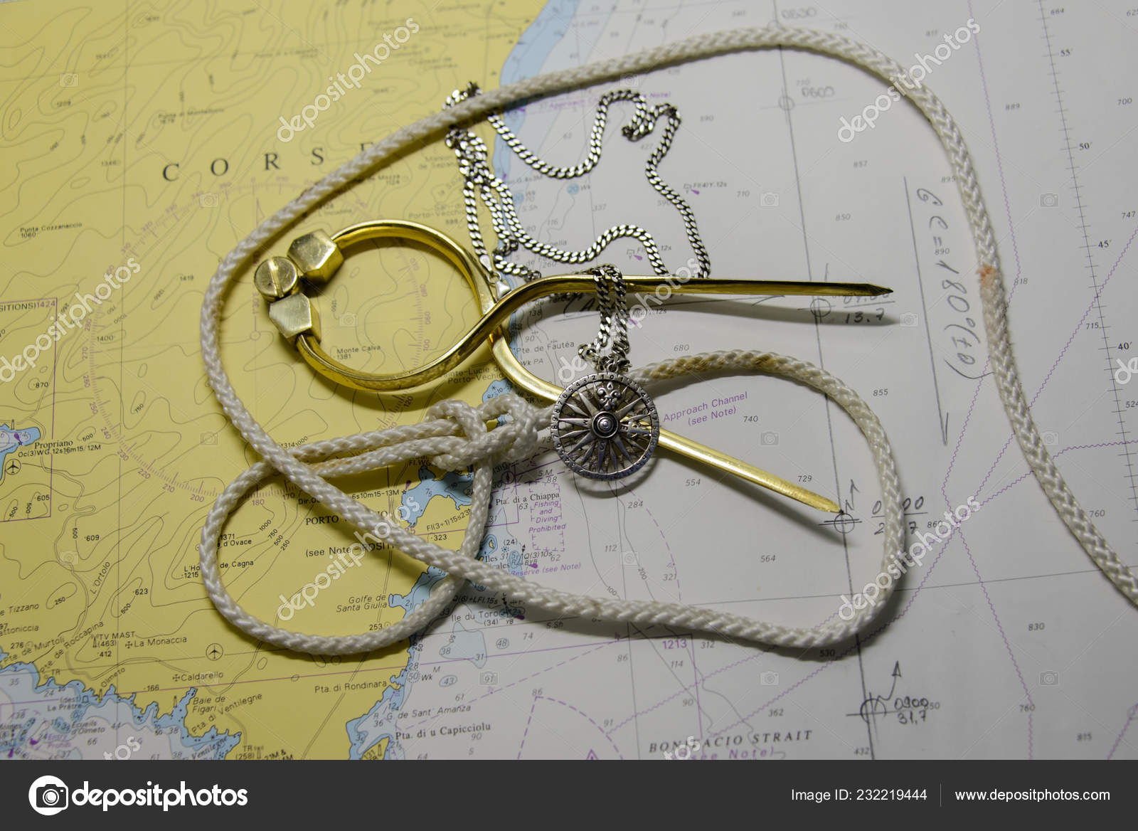 Navigational Map Divider Stock Photo by ©Alexey_Seafarer 232219444