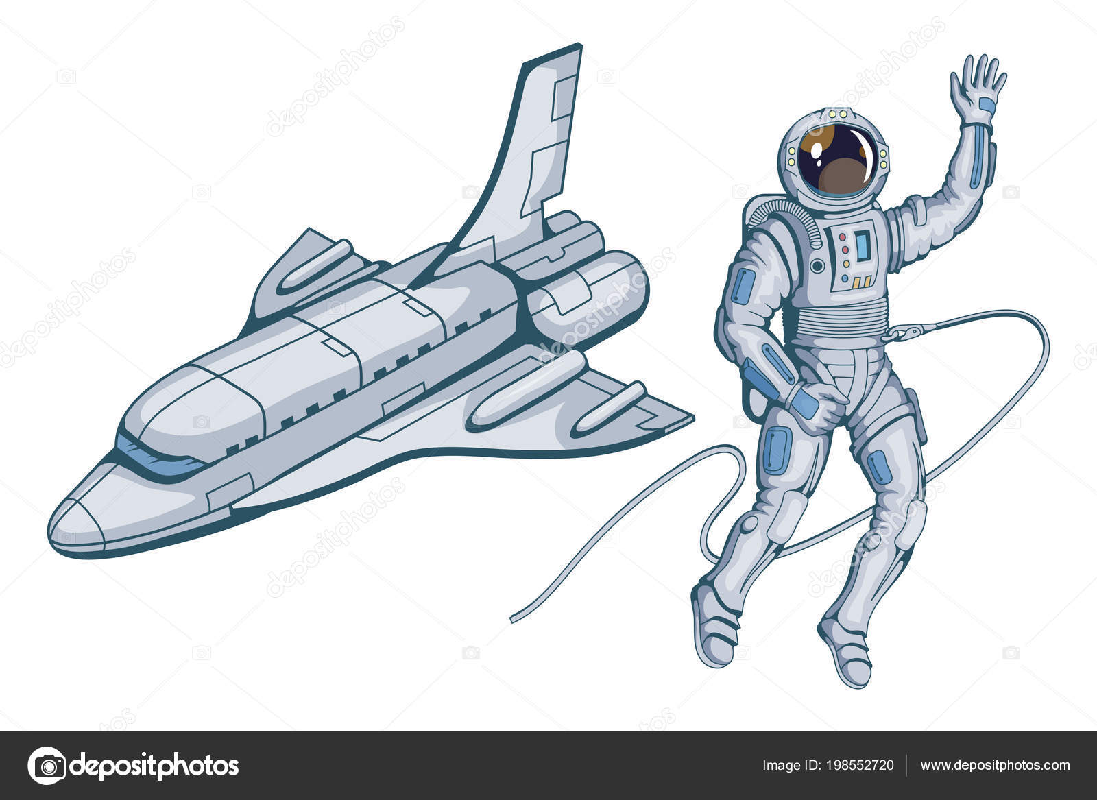 Space Shuttle Graphic Design