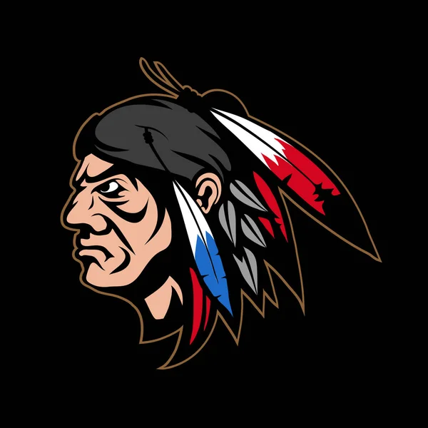 Native American Warrior Logo