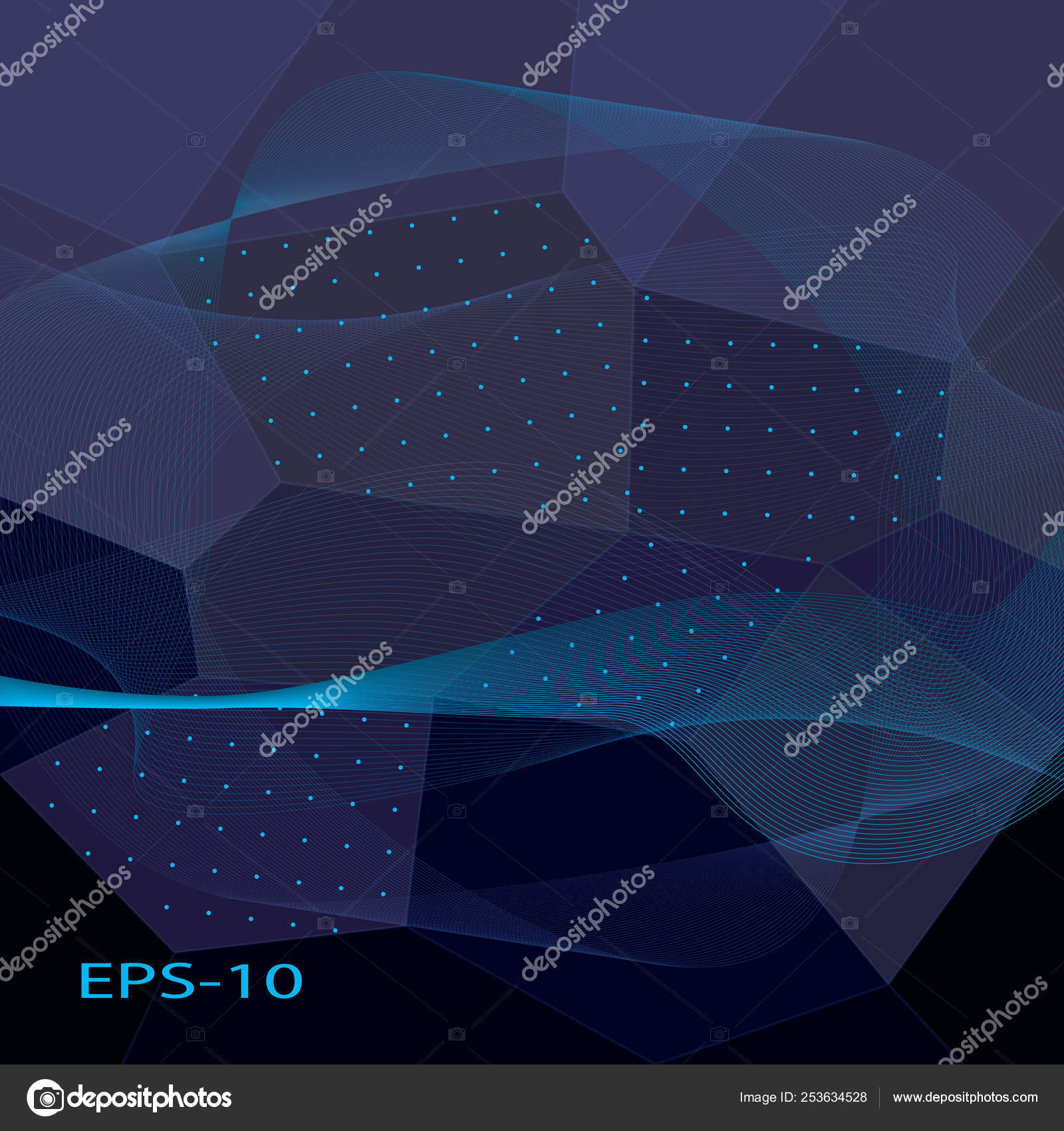Abstract low poly vector background Stock Vector by ©volodmar 253634528