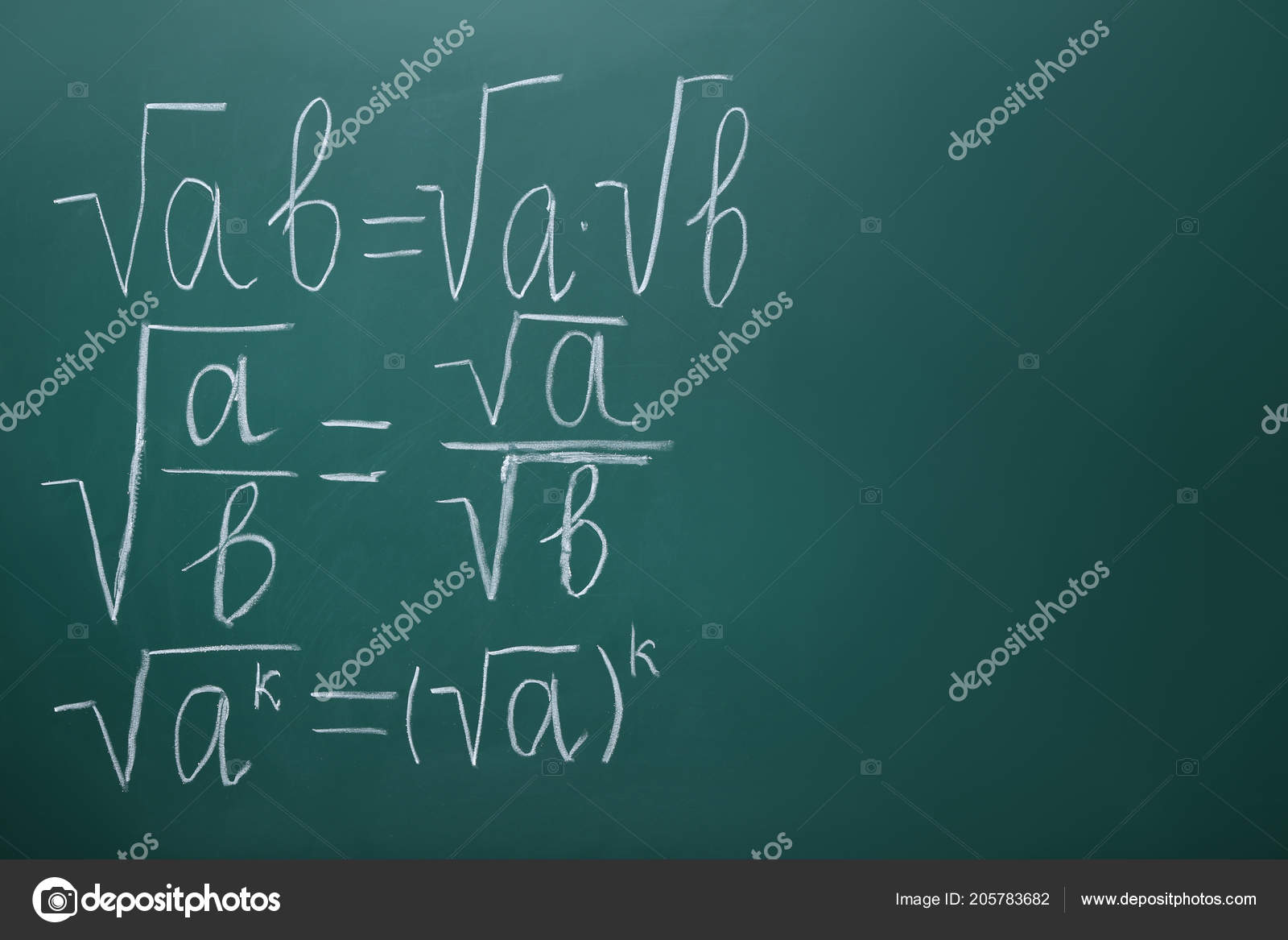 Maths Formulas Chalkboard Background Stock Photo by ©5seconds 205783682