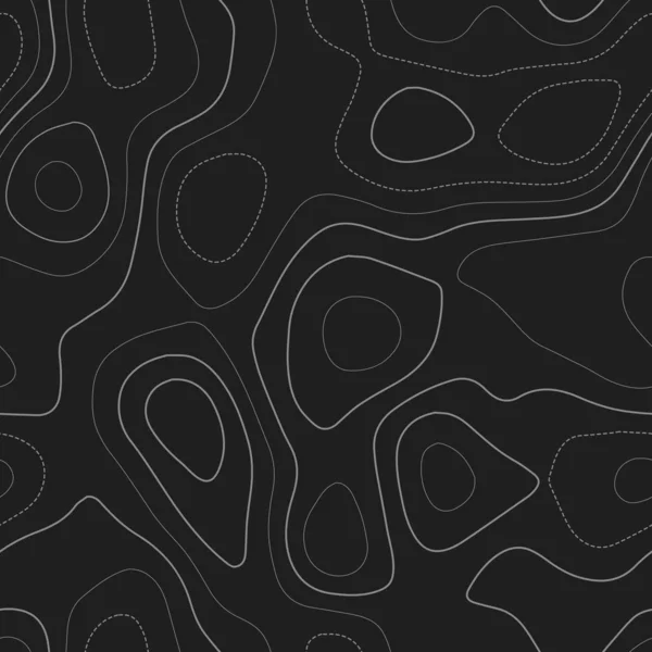 Garis peta topografi Peta aktual Peta topografi gelap Desain mulus pola ...