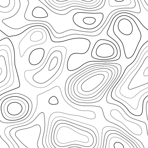 Terrain topography Actual topography map Black and white seamless ...