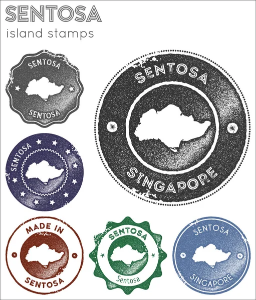Sentosa map Vector Art Stock Images | Depositphotos