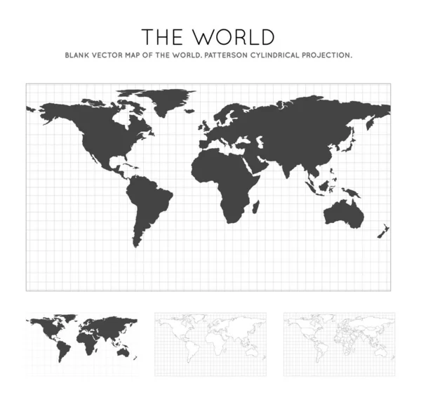 Map of The World Guyou hemisphereinasquare projection Globe with latitude and longitude lines ...