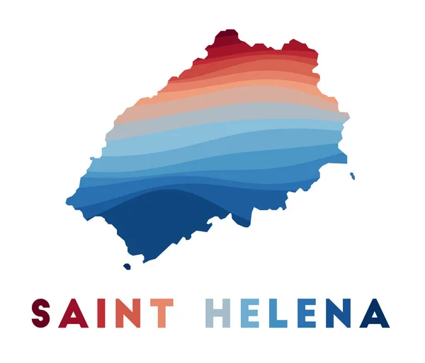 Santo helena mapa imágenes de stock de arte vectorial | Depositphotos