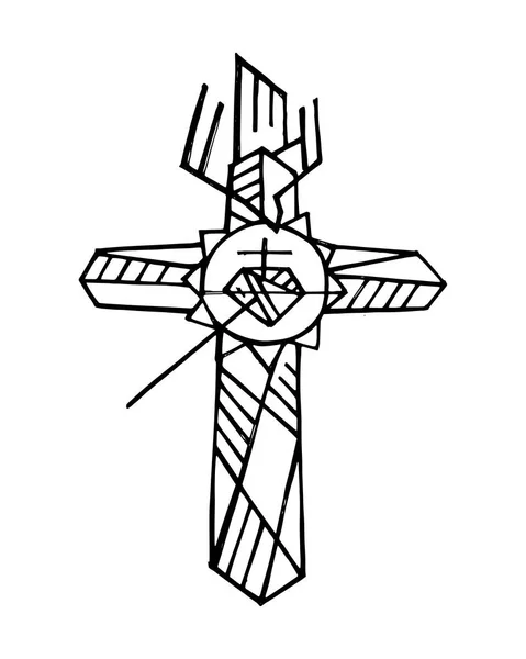 Religiøse Kors Tegninger Kors Jesus Gud Religion Tegning