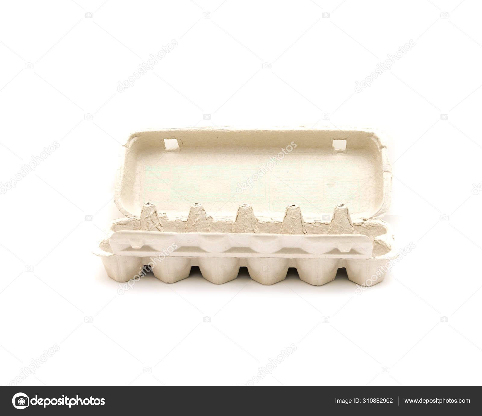 Empty Carton Of Eggs