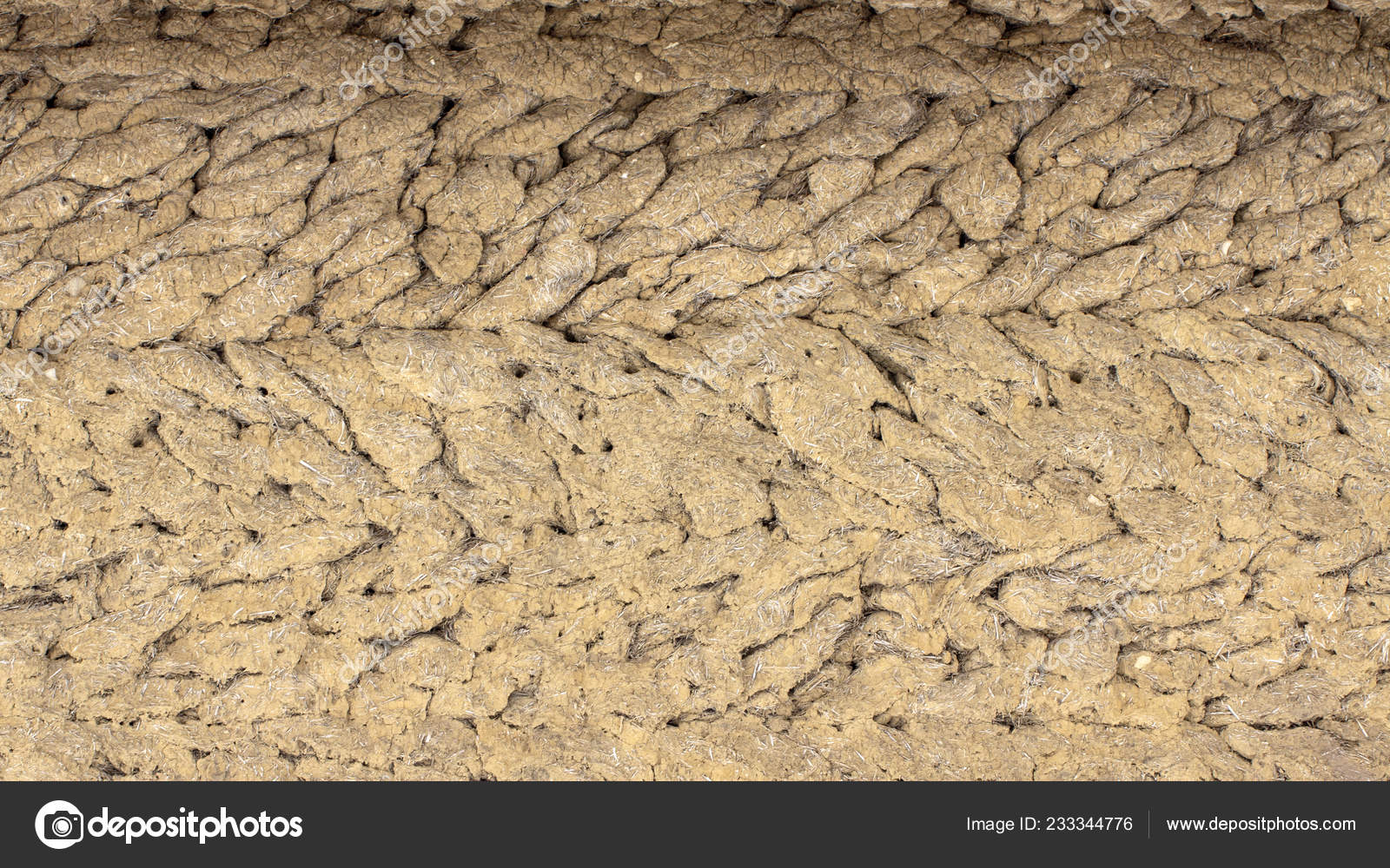Old Antique Clay Wall Mud Hut Cracked Clay Texture — Stock Photo ...