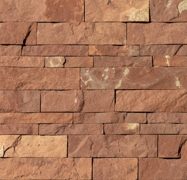 Orange facing stone, slate, sandstone and travertine marble texture ...