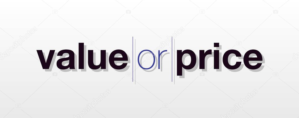 Concept of value price scale Stock Photos, Royalty Free Concept of ...