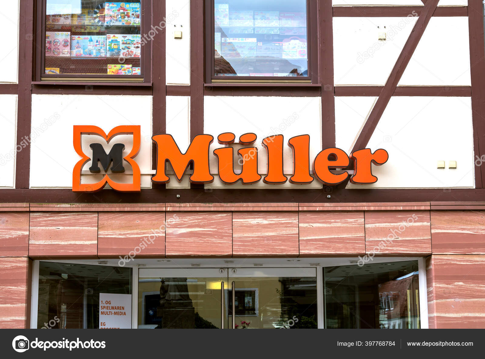 Herzogenaurach Germany Entrance Muller Store Muller Ltd Chain Retail ...