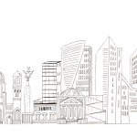 Downtown Los Angeles Skyline Stock Vector Image by ©cteconsulting #5730487